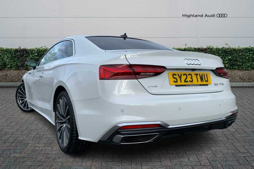Used 2023 Audi A5 SY23TWU Coupe S line 35 TFSI 150 PS S tronic on ...