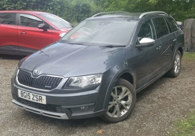 Used 2015 Skoda Octavia BG15ZSR 2.0 SCOUT TDI CR 4X4 DSG 5d 181 BHP on ...