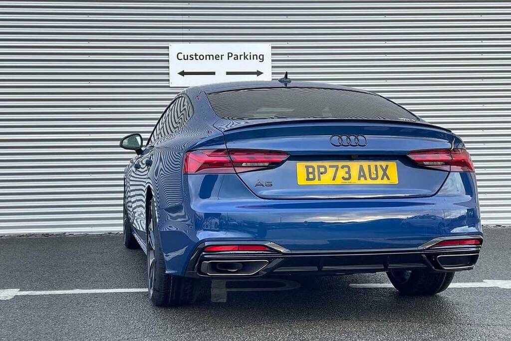 Used 2023 Audi A5 AJ72WUV AUDI S5 SPORTBACK Black Edition TDI 341 PS ...