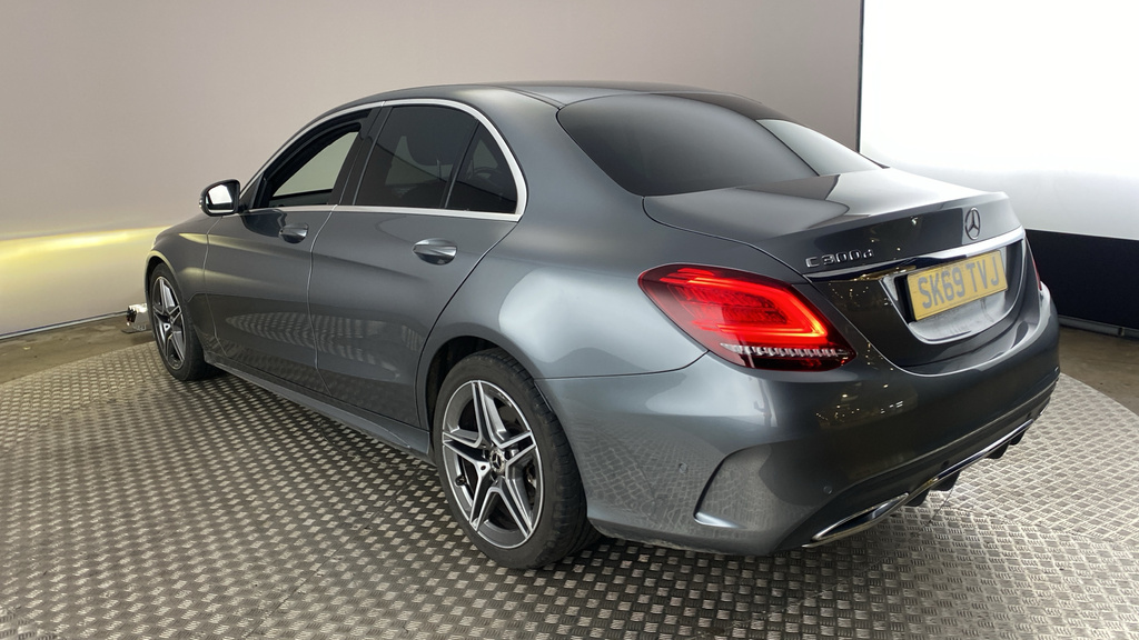 Used 2019 Mercedes-Benz C Class SK69TVJ C300d AMG Line Edition Premium ...