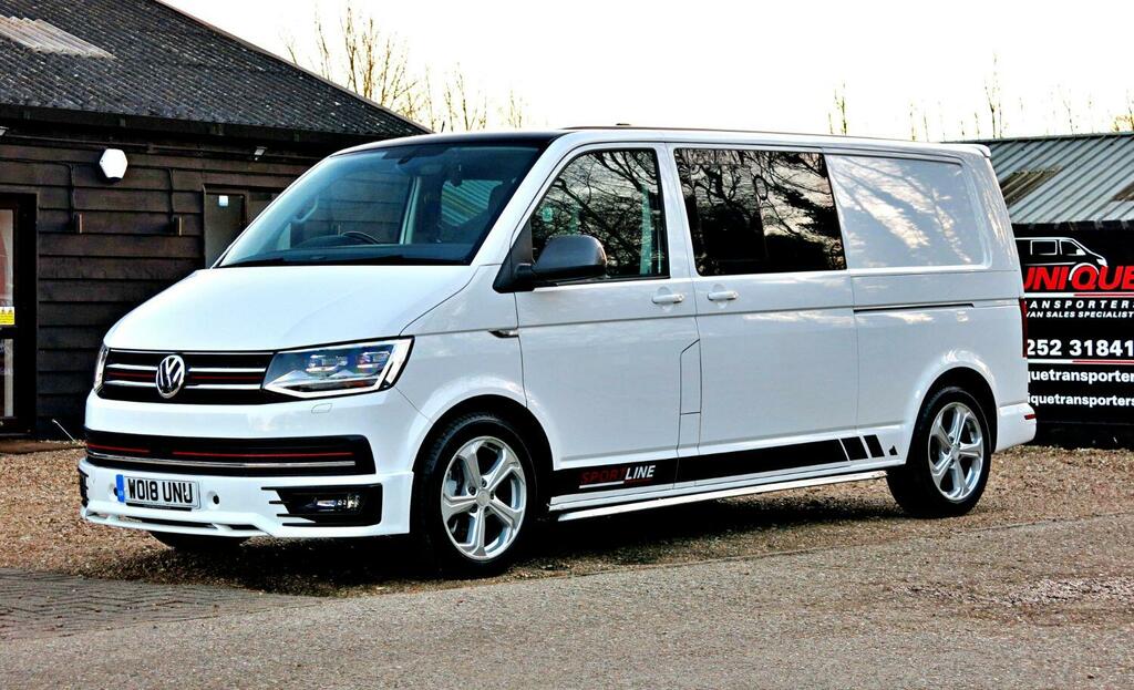 Used 2018 Volkswagen Transporter Sportline WO18UNU Panel Van T6 204HP ...
