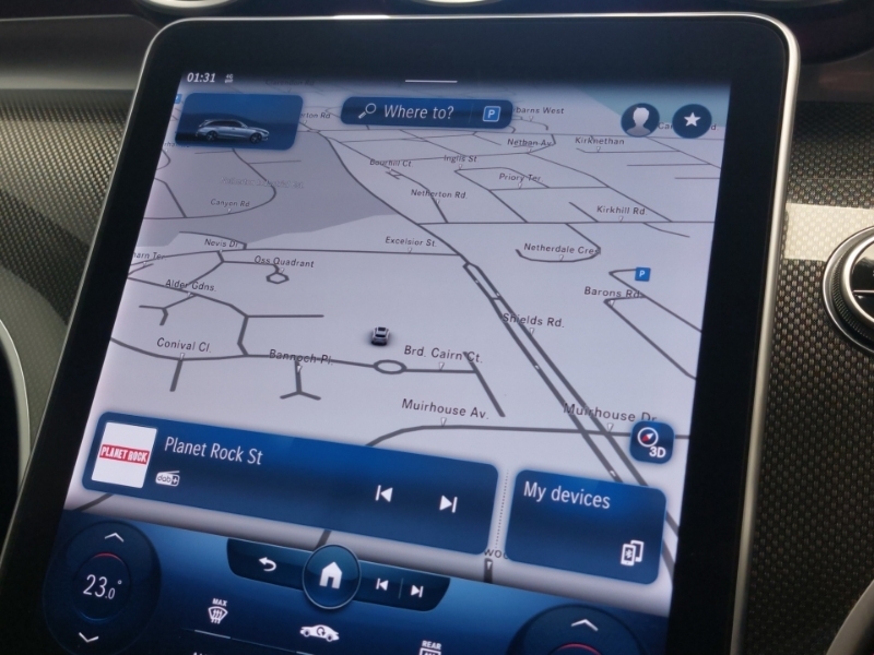 Used Mercedes-Benz C Class C200 AMG Line Premium 5dr 9G-Tronic on ...