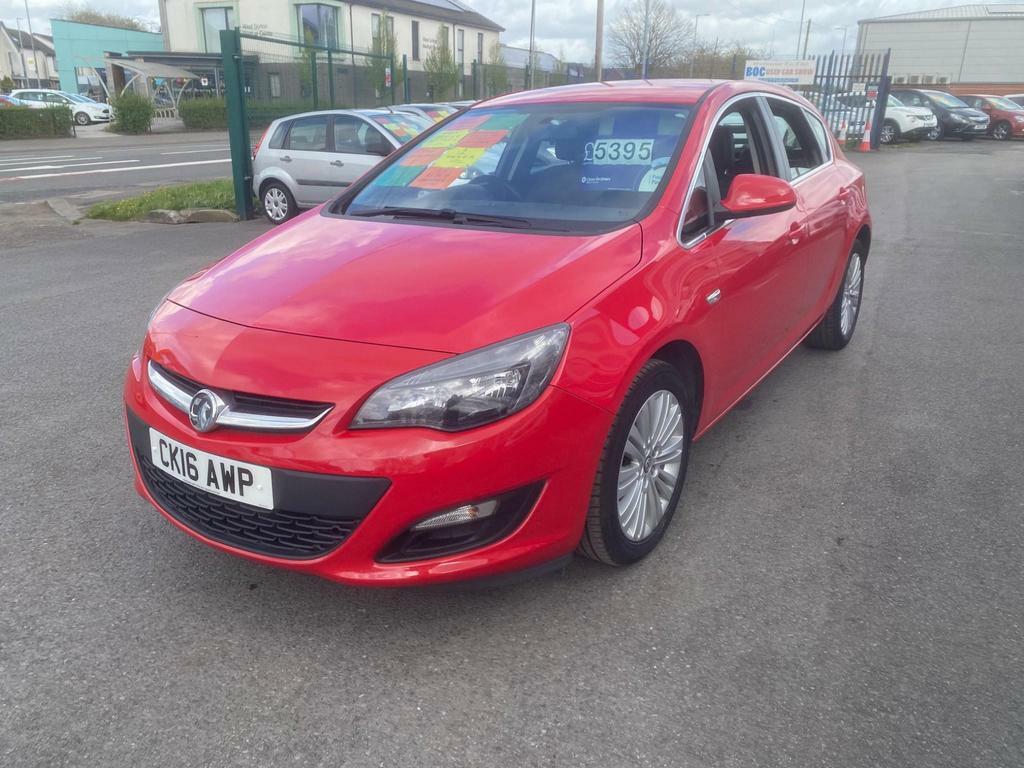 Used 2016 Vauxhall Astra CK16AWP 1.6I EXCITE EURO 6 on Finance in ...