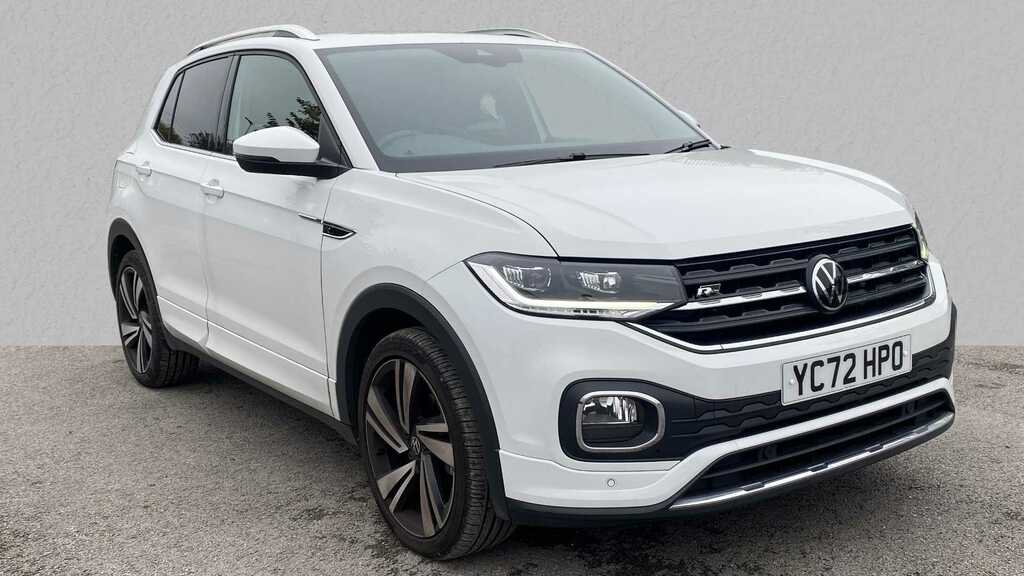 Used 2022 Volkswagen T-Cross AX22EHW 1.0 TSI 110 R-Line 5dr on Finance ...